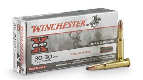 30 30 Win 150 Grain Power Point Winchester Super X 200 Rounds