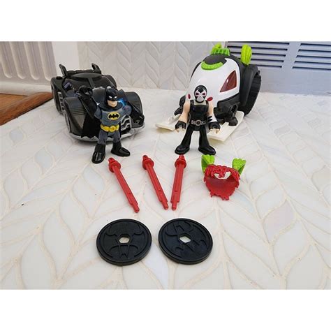 Imaginext Bane Dc Super Friends Gotham City Bain Sled And Etsy