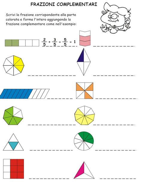 Diario Di Scuola E Non Solo FRAZIONI COMPLEMENTARI