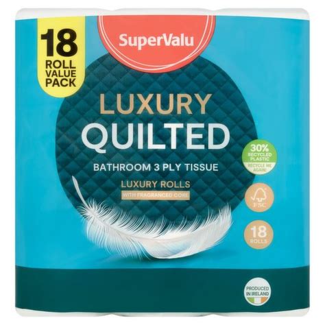 Supervalu Luxury Quilted Toilet Tissue 18 Roll Storefront En
