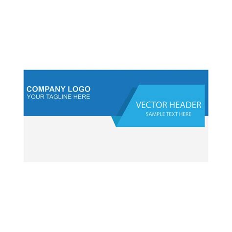 Header Template Illustration 38009631 Vector Art At Vecteezy