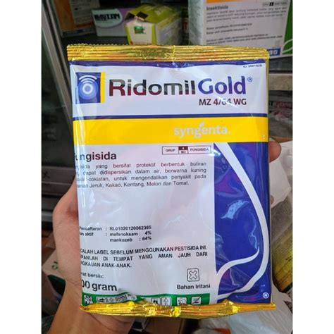 Jual FUNGISIDA RIDOMIL GOLD MZ 68 WG 100gr PEMBASMI JAMUR PADA TANAMAN