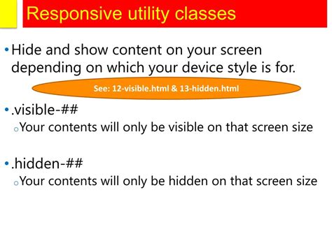 Ppt Bootstrap 33x Mobile First Framework For Responsive Websites