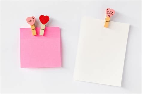 Premium Photo Abstract Empty Sticky Note With Magnet On White Board