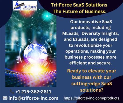 Tri Force Consulting Services Inc On Linkedin Triforceconsulting Saassolutions