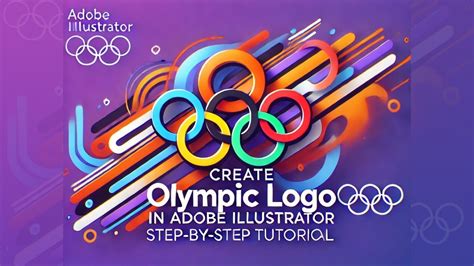 How To Design The Olympic Logo In Adobe Illustrator Step By Step