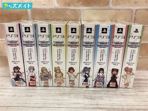 【傷や汚れあり】【現状】ps3 ソフト アイドルマスター シンデレラガールズ グラビアフォーユー G4uパック Vol1~vol9 計