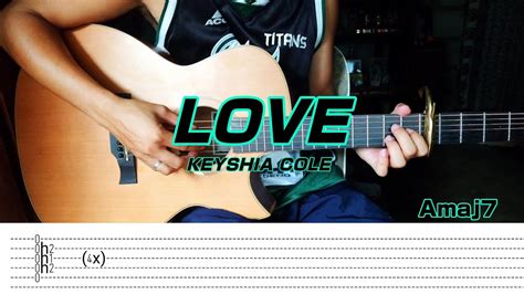 Love Keyshia Cole Fingerstyle Guitar Tabs Chords Youtube