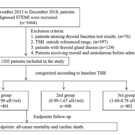 The Study Flowchart Stemi St Segment Elevation Myocardial