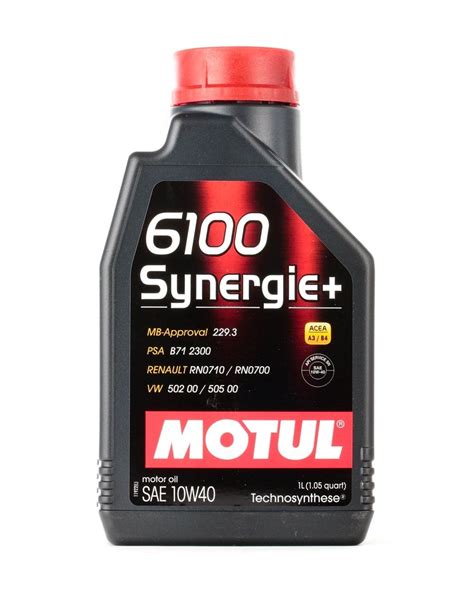 Olej silnikowy MOTUL SYNERGIE+ 10W40 1l, 102781 | AUTODOC cena i opinie