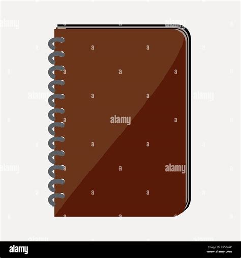 Notebook Stationery Clipart Illustration Vector Stock Vector Image