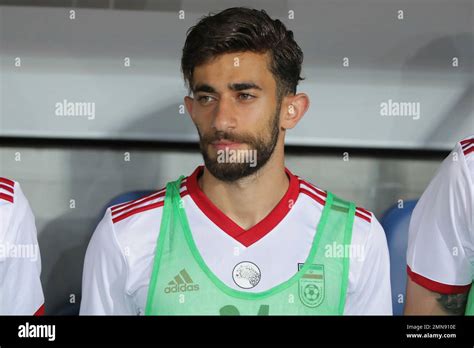 Irans Ali Gholizadeh Prior To A Friendly Soccer Match Between Turkey