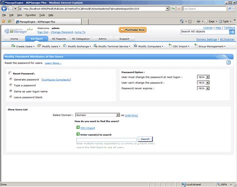 Raffle Manageengine Admanager Plus The Management Features 4sysops