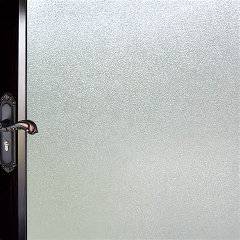 Ywkjc Window Privacy Film Frosted Glass Window Film Heat Blocking
