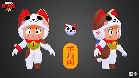 Brawl Stars Neko Bea Skin Ocellus Services Brawl Neko Stars