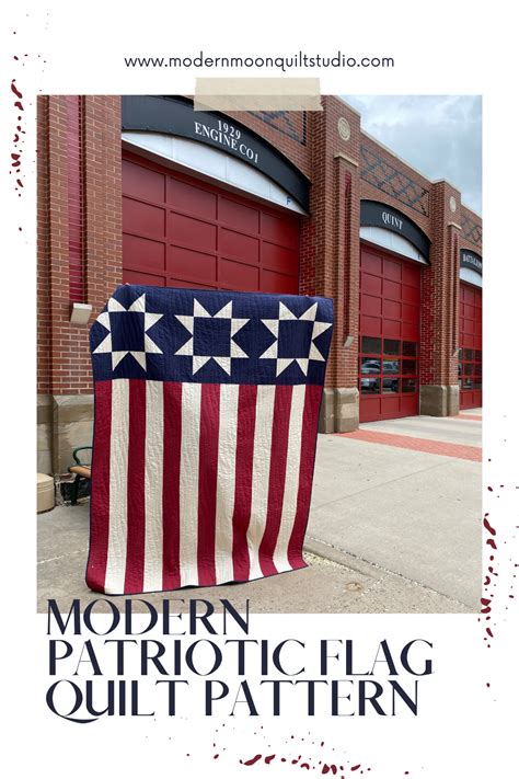 modern patriotic flag quilt pattern artofit