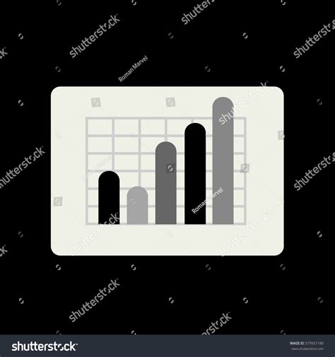 Schedule Graph Black Stock Vector Royalty Free 579937189 Shutterstock