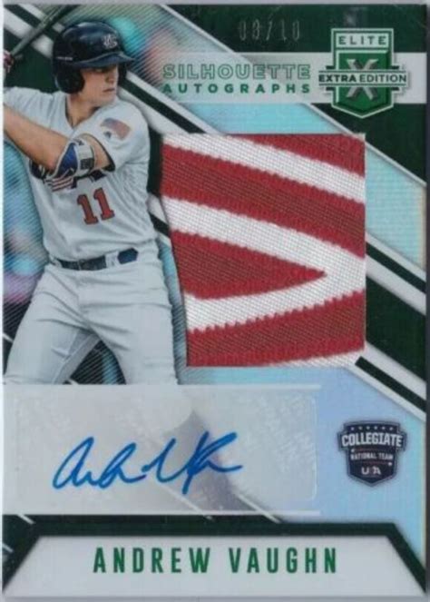Future Watch Andrew Vaughn Rookie Baseball Cards White Sox