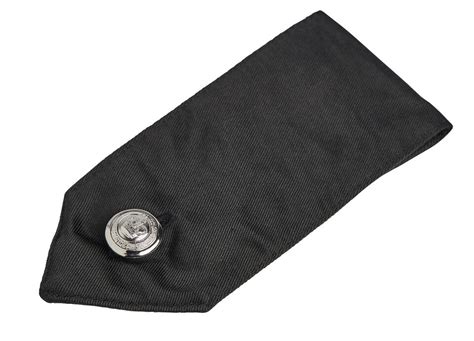 New Black Police Security Button On Shirt Epaulettes Epaulette Collar