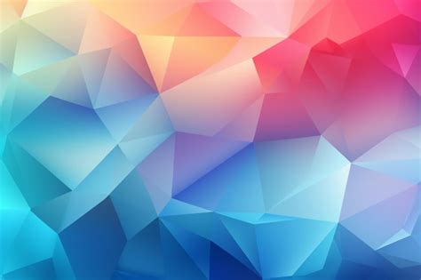 Premium Photo Abstract Polygonal Background Triangular Low Polystyle