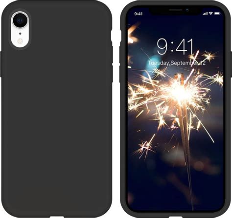 Mxm Liquid Silicone Protective Case For Iphone Xr Black Shop Today