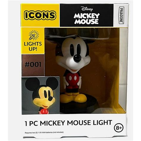 Disney Mickey Mouse Icons Lights Up Lamp Night Light 001 Paladone Ages