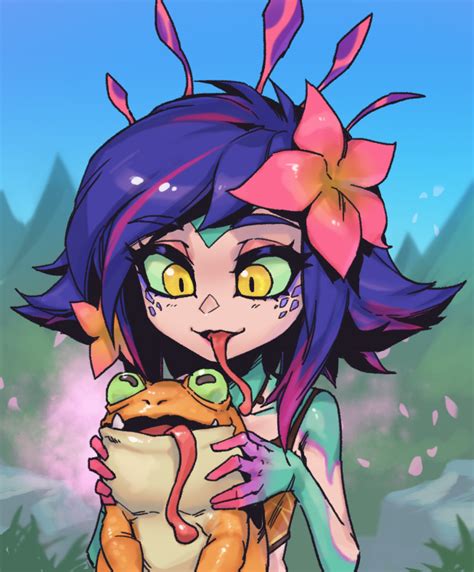 Neeko League Of Legends Drawn By Phantom Ix Row Danbooru