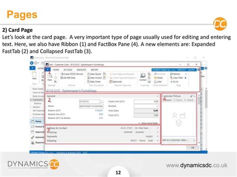 Dynamics Nav User Interface Pptx Computing Technology And Computing