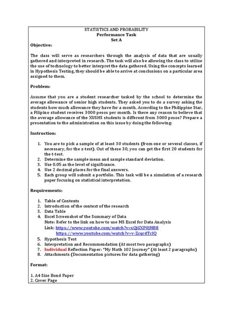 Math 102 Pt Set A Pdf Statistics Data Analysis