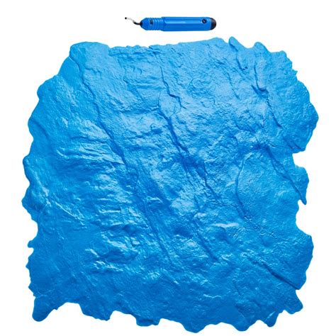 Vevor Concrete Stamps Mat 18 X 18 In Concrete Texturing Skin