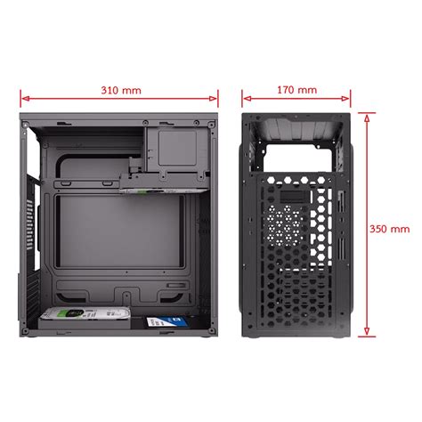 เคสคอมพิวเตอร์ Case เคสเกมมิ่ง Venuz Puter Case Vc1705 Micro Atx