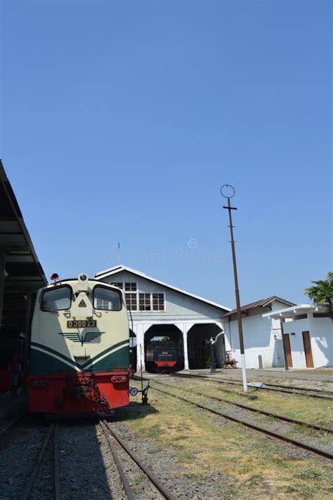 Portrait Of The Ambarawa Railway Museum In Indonesia Editorial Photo