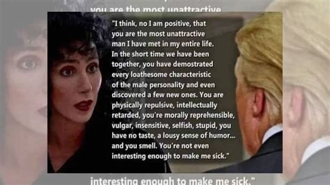 Fact Check Social Media Posts Claim Cher Called Trump The Most