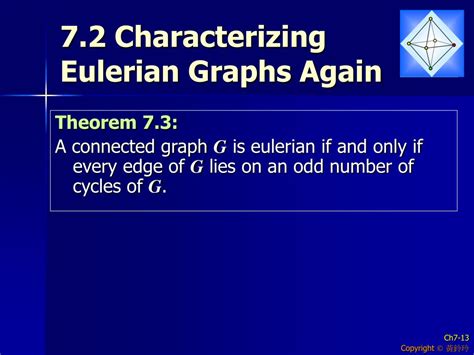 Ppt Graph Theory Chapter 7 Eulerian Graphs Powerpoint Presentation
