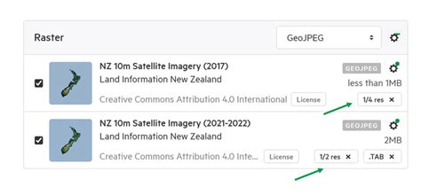 customising export files koordinates help and support
