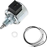 Amazon.com : 846639 Fuel Shut-Off Solenoid for B&S Engine - Fuel Solenoid Compatible with John ...