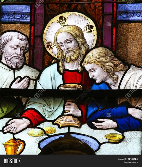 Jesus Last Supper On Image Photo Free Trial Bigstock