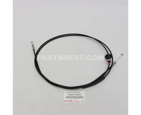 Toyota 53630 48050 Cable Assy Hood Lock Control