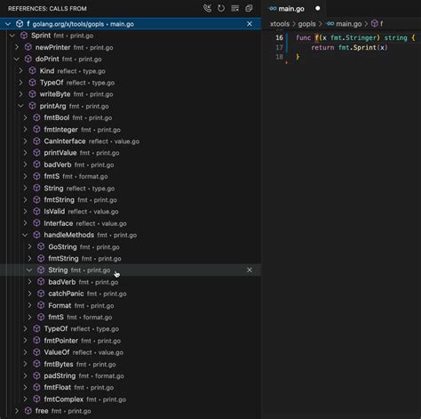 Gopls Navigation Features The Go Programming Language
