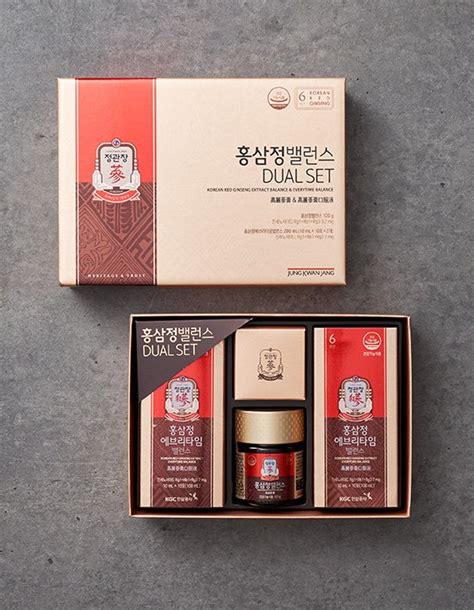 정관장 홍삼정 밸런스 Dualset 쇼핑백증정 마켓컬리