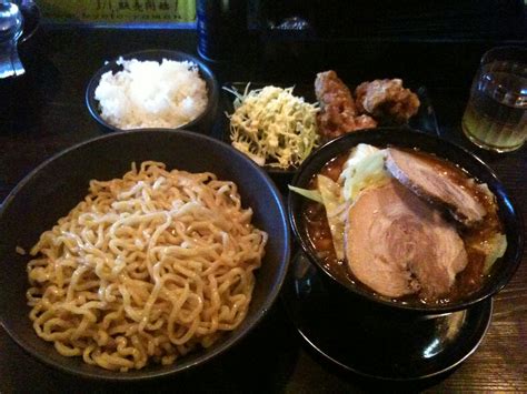 つけそば 一乗寺ブギー｜01｜つけそば定食プラス つけそば 肉・野菜増し 麺300g（850円）定食プラス（25 Flickr