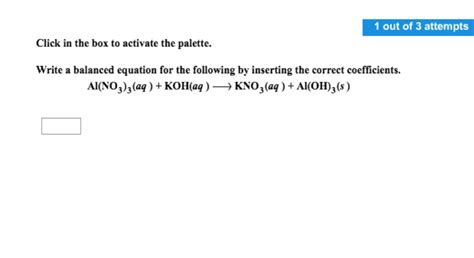solved click in the box to activate the palette write a