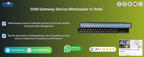 Gsm Gateway Device Wholesaler In Delhi