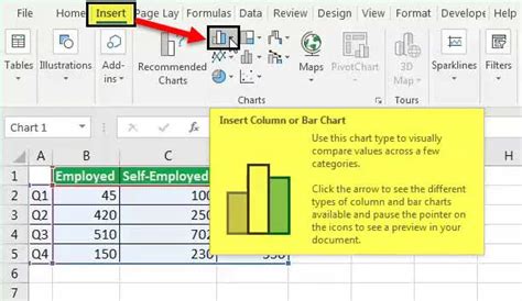 Stacked Chart In Excel Steps To Create Stacked Chart Examples
