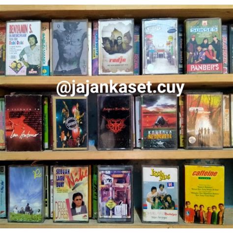 Jual KASET PITA ORIGINAL ST12 ANDRA VOODOO PADI BENYAMIN SLANK KOES