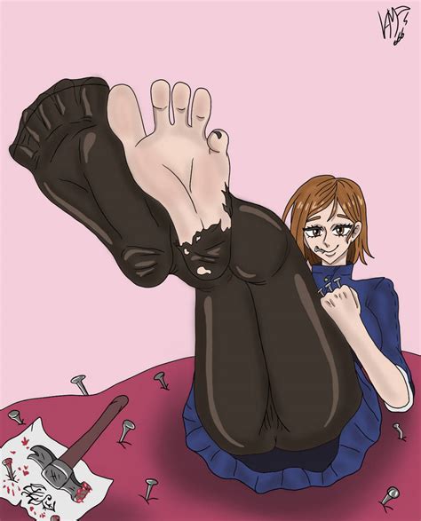 Kugisaki Nobara Feet 1 By Vamp666s On Deviantart