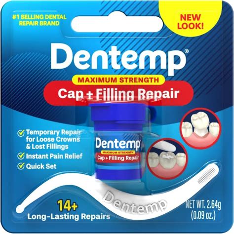 Dentemp Maximum Strength Dental Repair 2 2 G Au Health Household And Personal Care