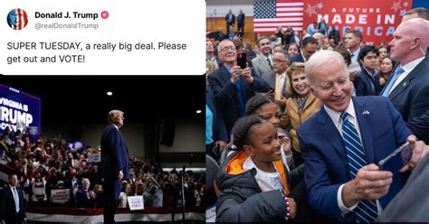 Super Tuesday Results Biden And Trump Win Big Both Lose 1 State To