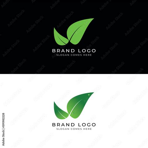 Leaf Logos Health Logos Fresh Vector Template 1 Green Leaf Icon Vector Illustrations Eco Icon