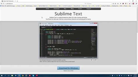 Hd How To Install And Use Sublime Text 23 Youtube